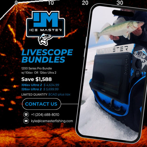 SPECIAL BUY - ICE MASTER 1200 Series Pro Bundle – ICE MASTER FISHING